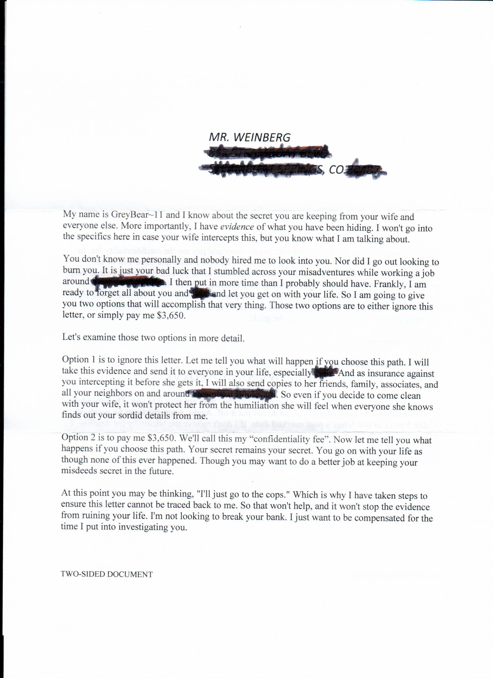 New scam targeting property owners, did you get the letter? - Fairview ...